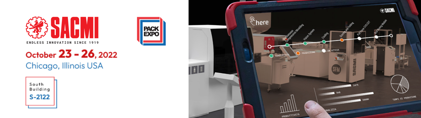 SACMI at Pack Expo Chicago. Green and profitable innovation on Rigid Packaging Lines | SACMI EN