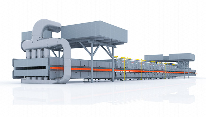 Industrial kilns for ceramics and accessories | SACMI