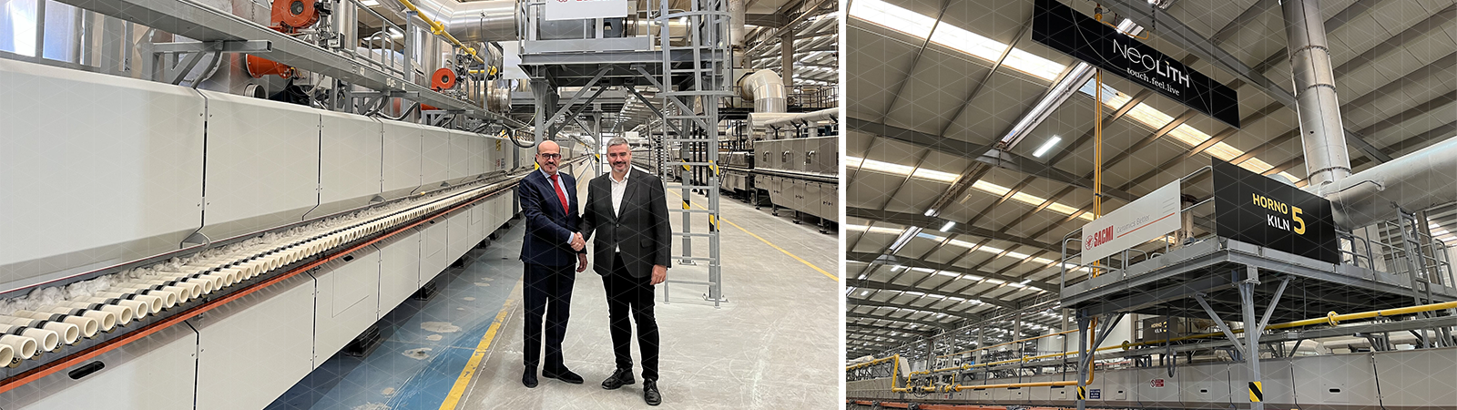Neolith (Spain) doubles its output capacity with the new SACMI FMA ...